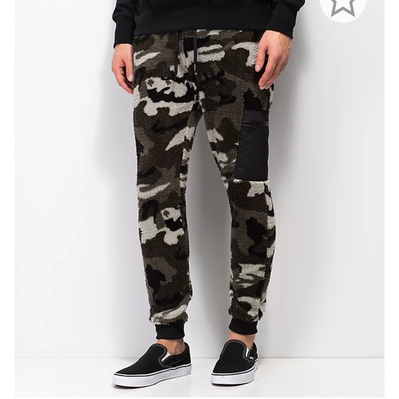 Ninth Hall Fundamentals | Pants | Ninth Hall Commando Print Camo Fuzzy ...